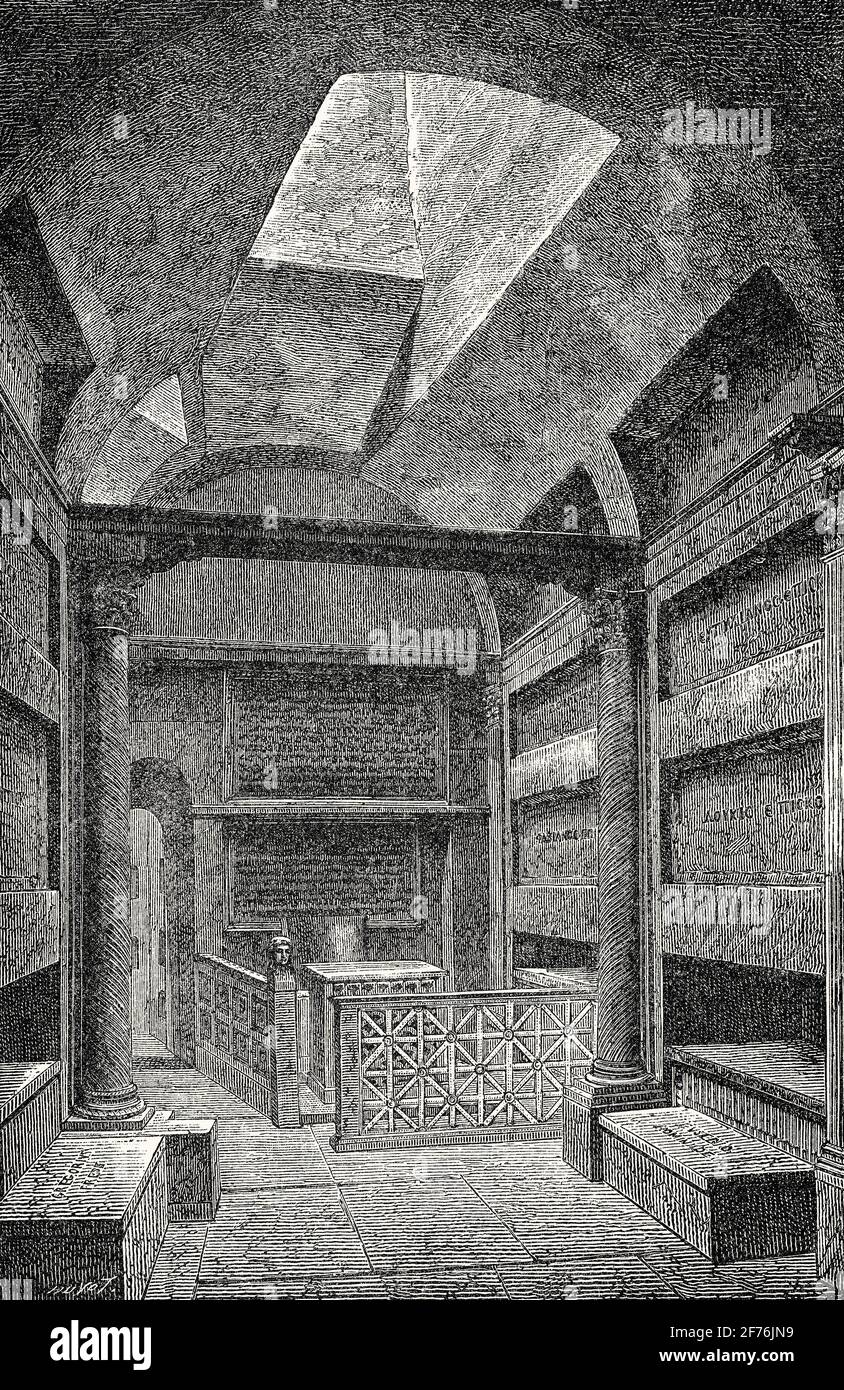 Catacombs callixtus hi-res stock photography and images - Alamy