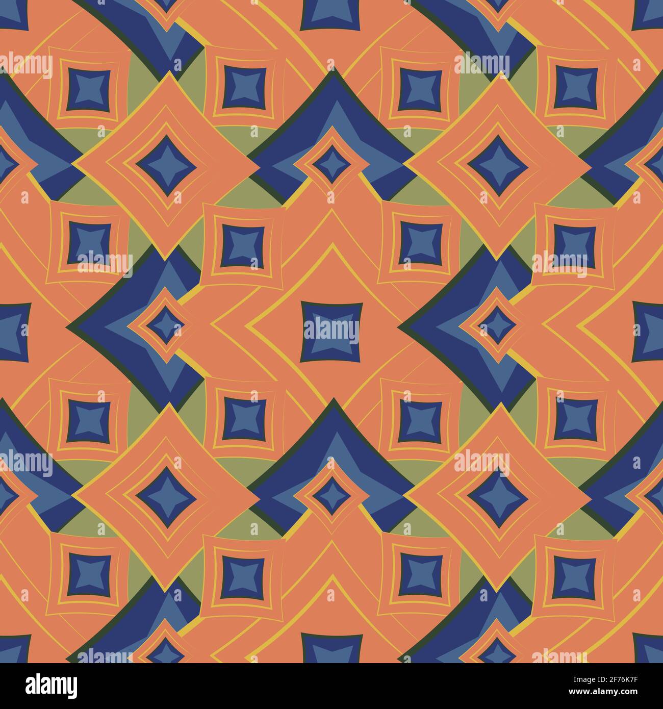 Seamless texture, pattern. Abstract geometric pattern on a square ...