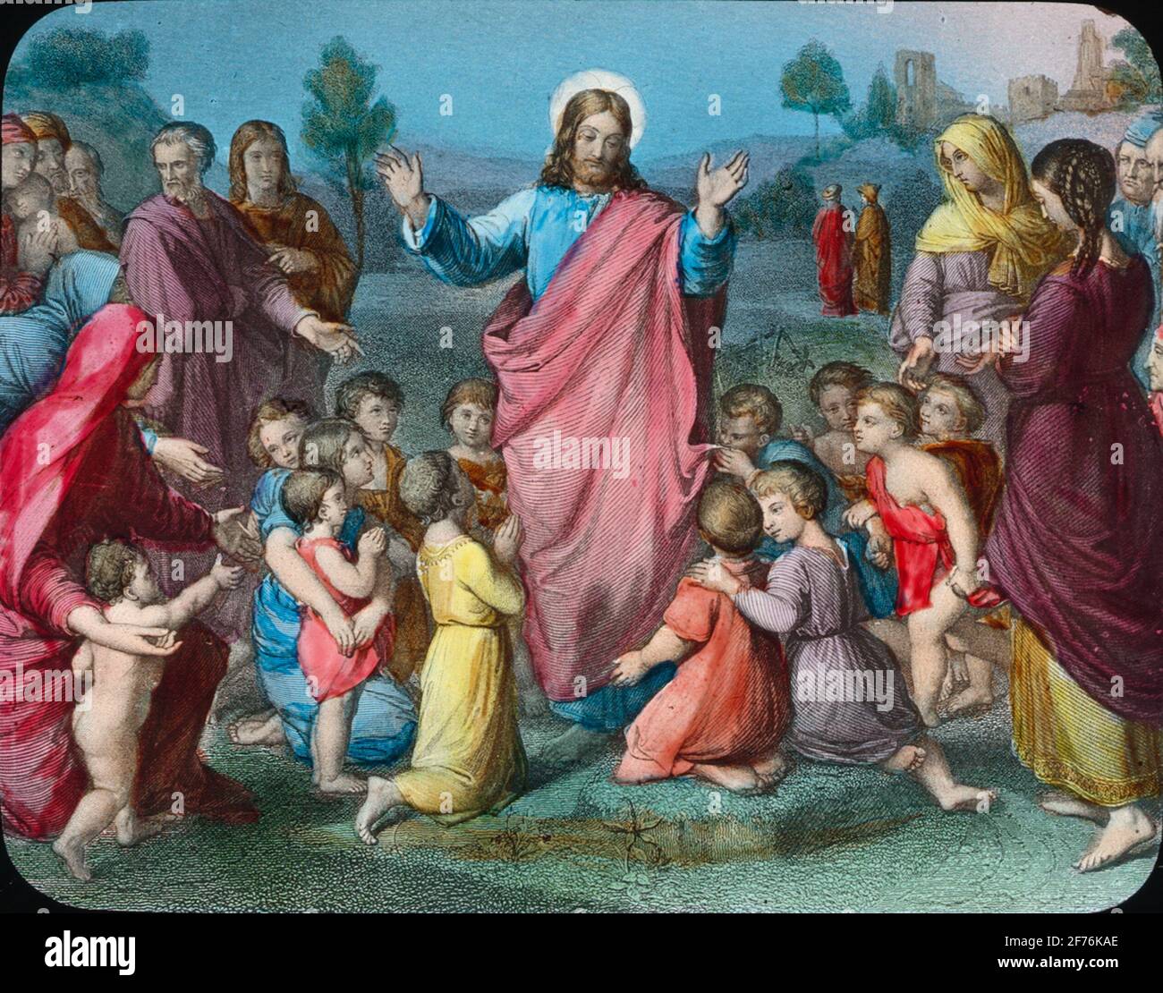 Jesus blesses children hi-res stock photography and images - Alamy
