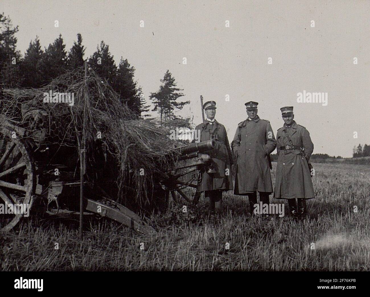 Operation Värden Exercise in the Norrköpingstrakten in the 1940s Stock ...
