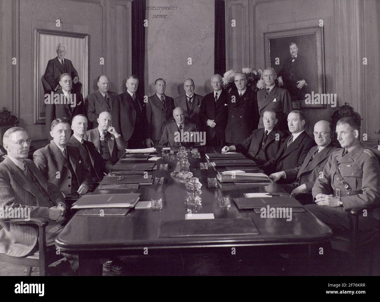 Stockholm 1941. District manager under the direction of Director ...
