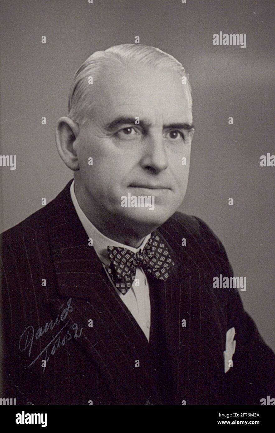 Sven ring (Telekommissarie f. 1897 Stock Photo - Alamy