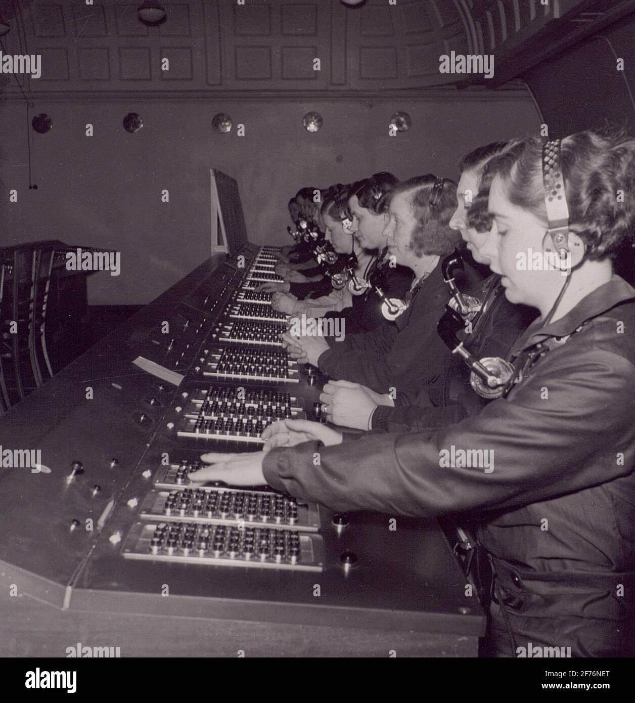 Connection table (for traffic from manual to automatic station Stock ...