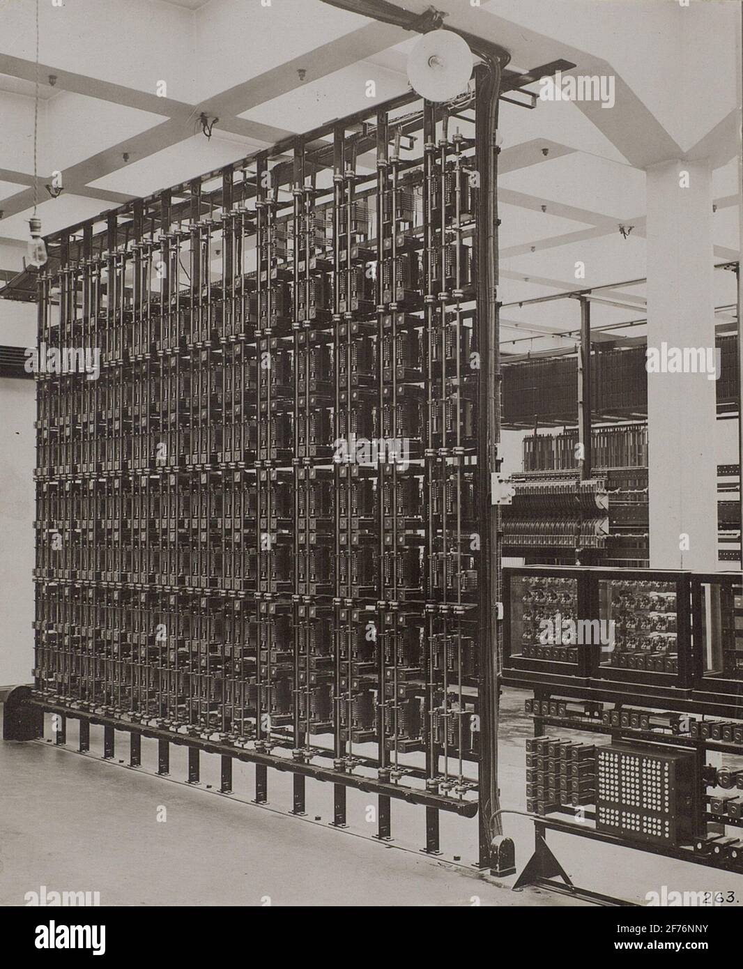 Hultman's trial machine Norra Vasa 1918-20. Register and serial wasters ...