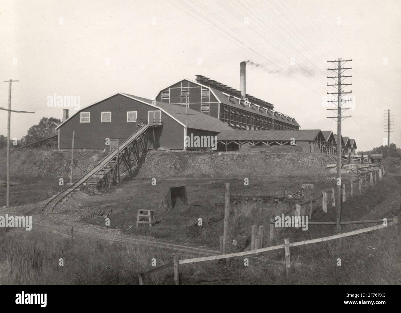 Vrena brickwork, exterior Stock Photo - Alamy