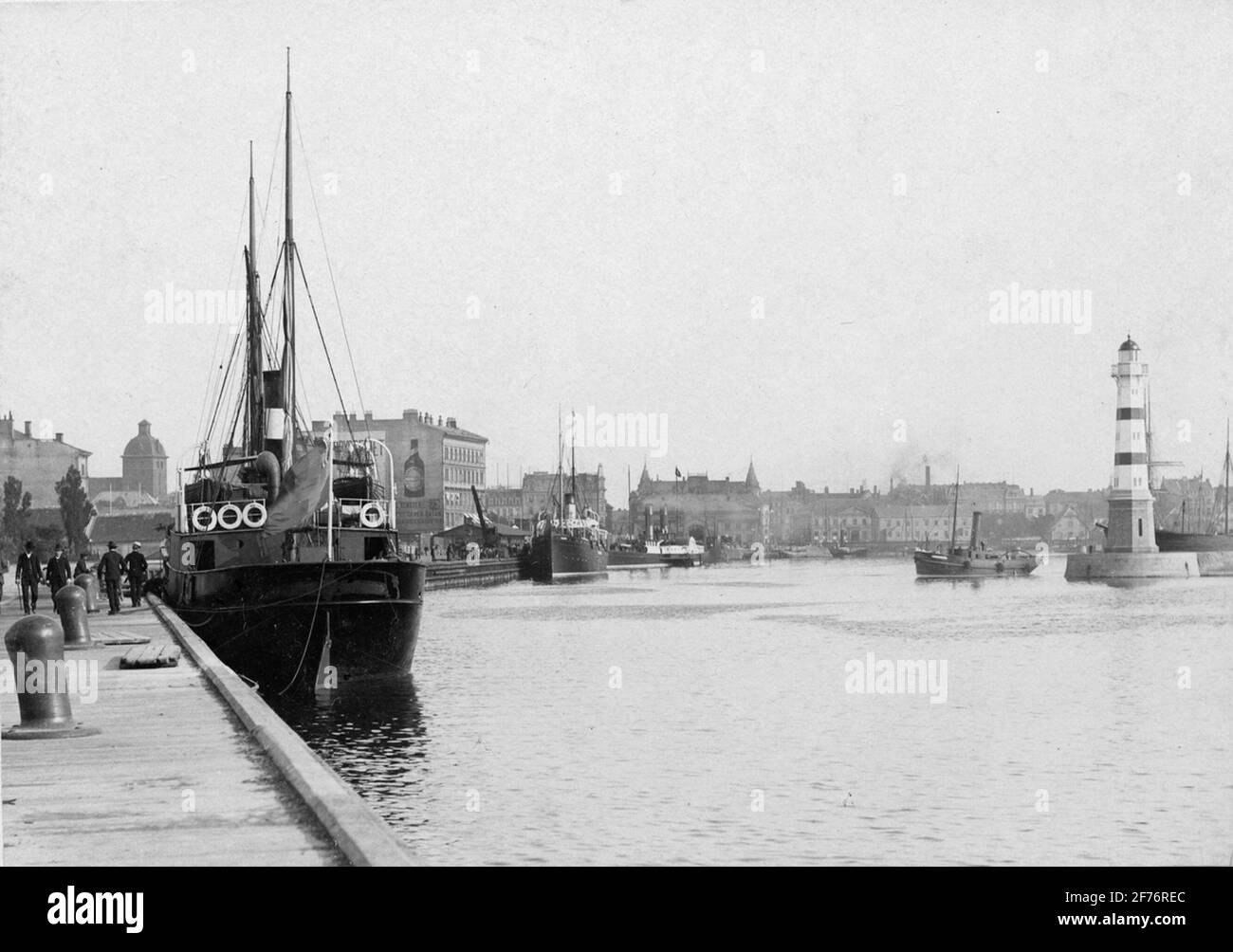 Malmö Port, probably 1890s Stock Photo - Alamy