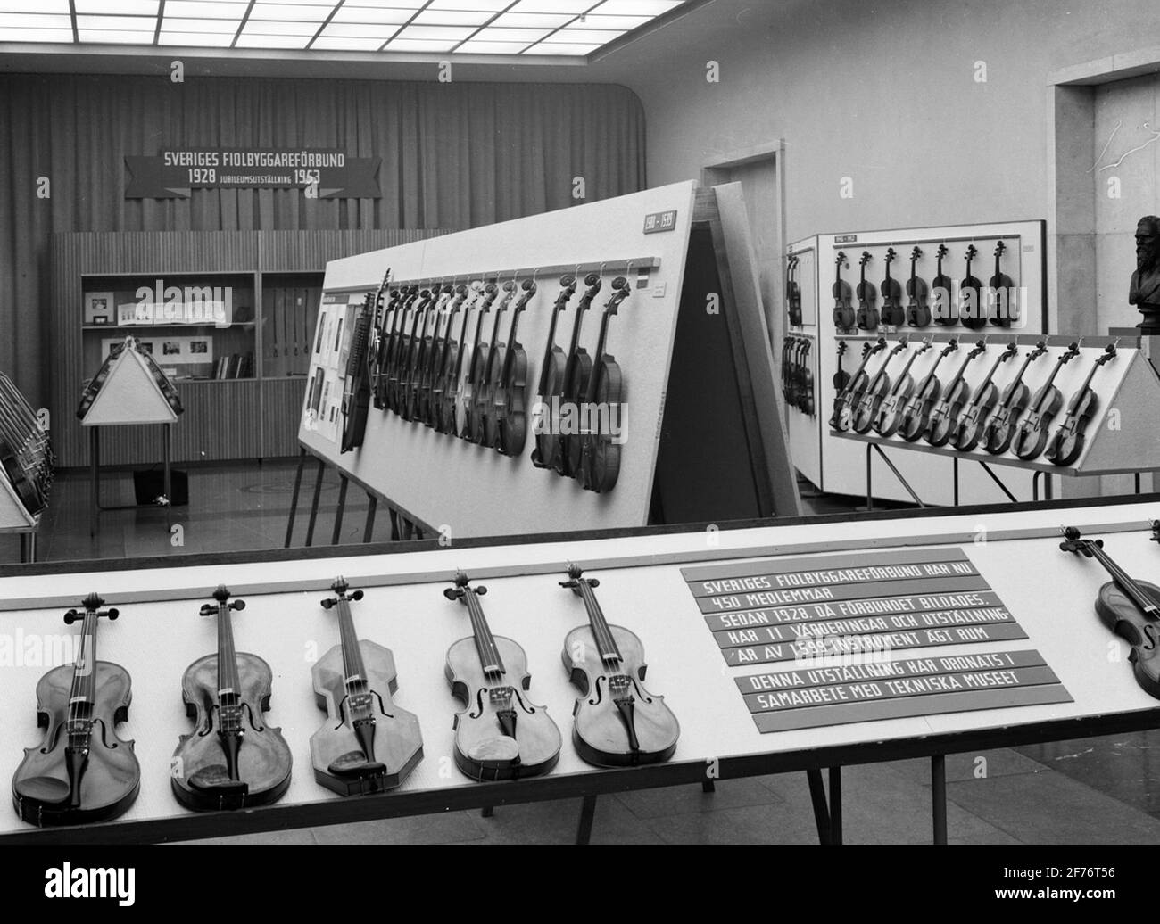 Sweden's violin building company anniversary exhibition 1928-53 Stock ...