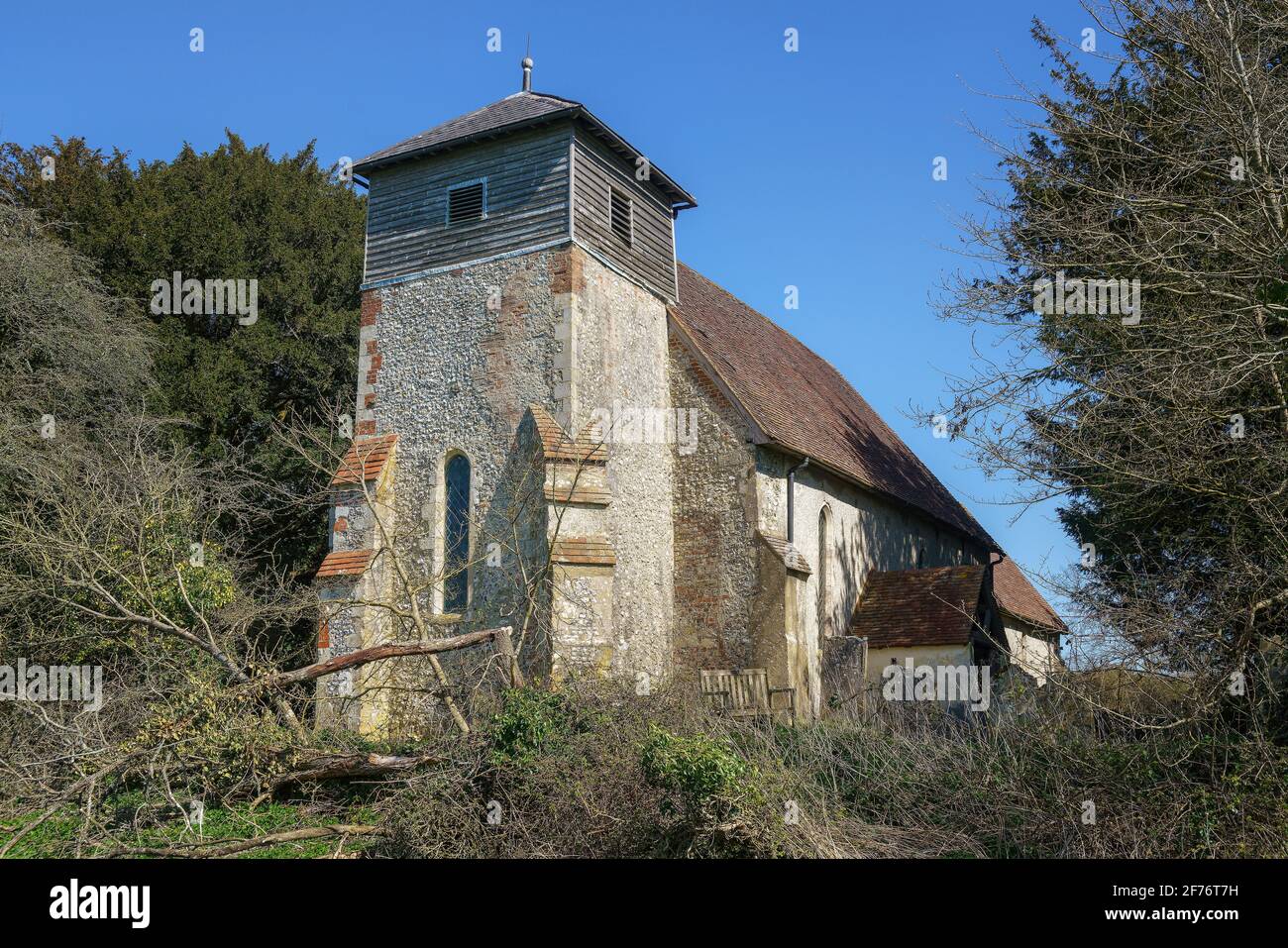 St Michael's Church, Up Marden, West Sussex Stock Photo - Alamy