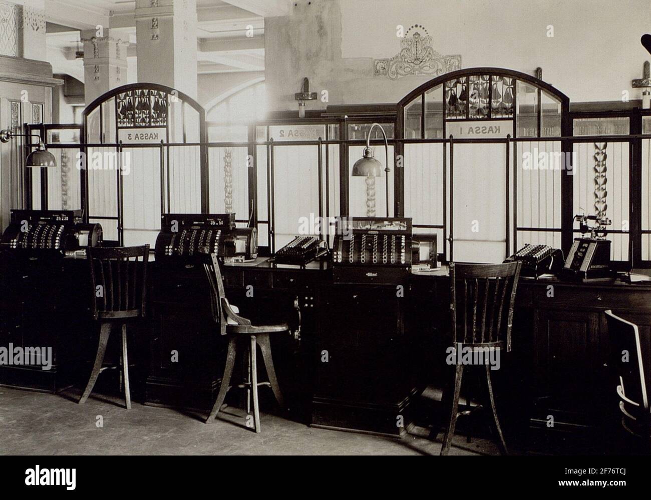 Gothenburg Telephone Station around the year 1900. Cash Stock Photo - Alamy