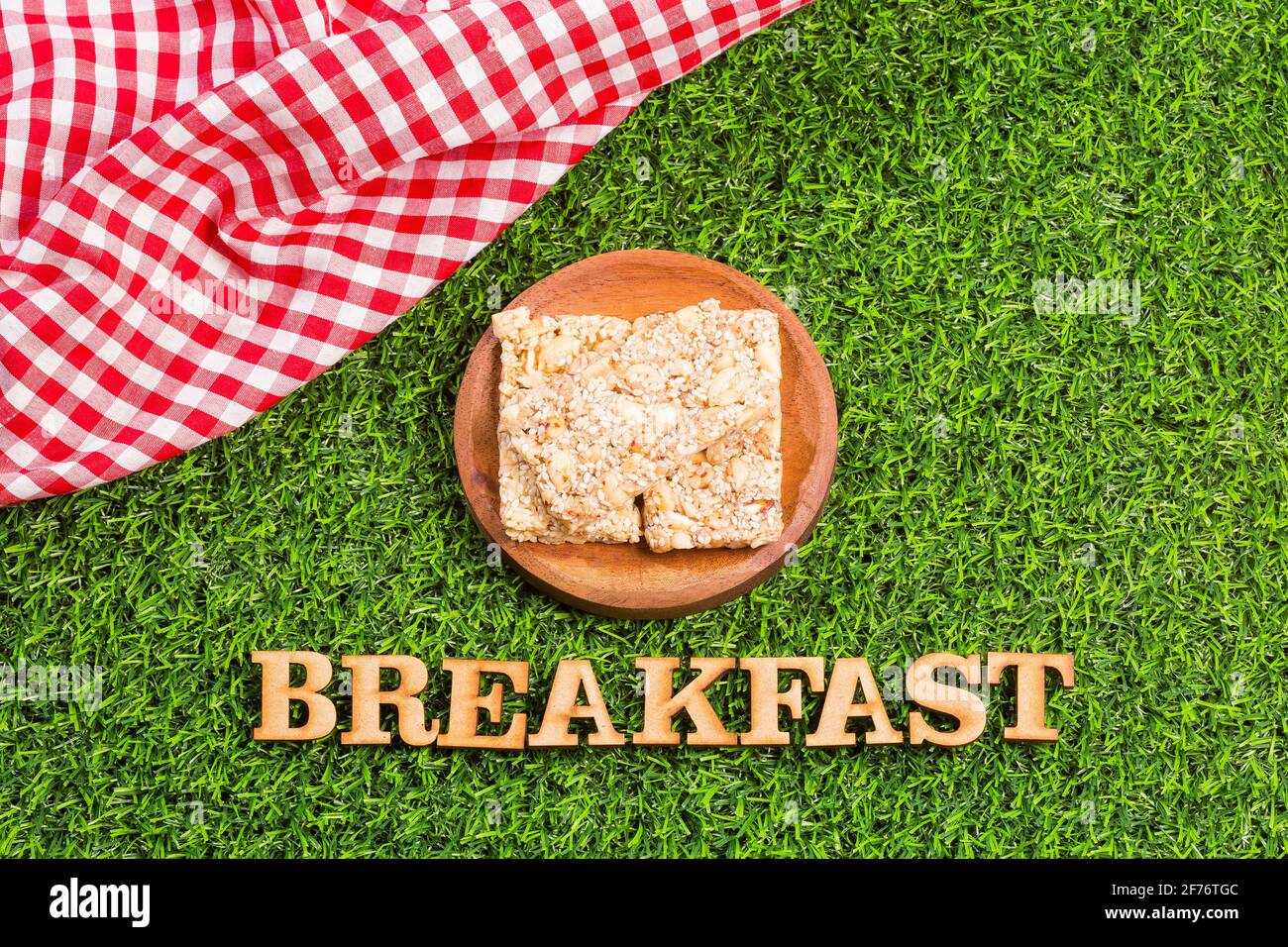 Grain fresh grass letters hi-res stock photography and images - Alamy