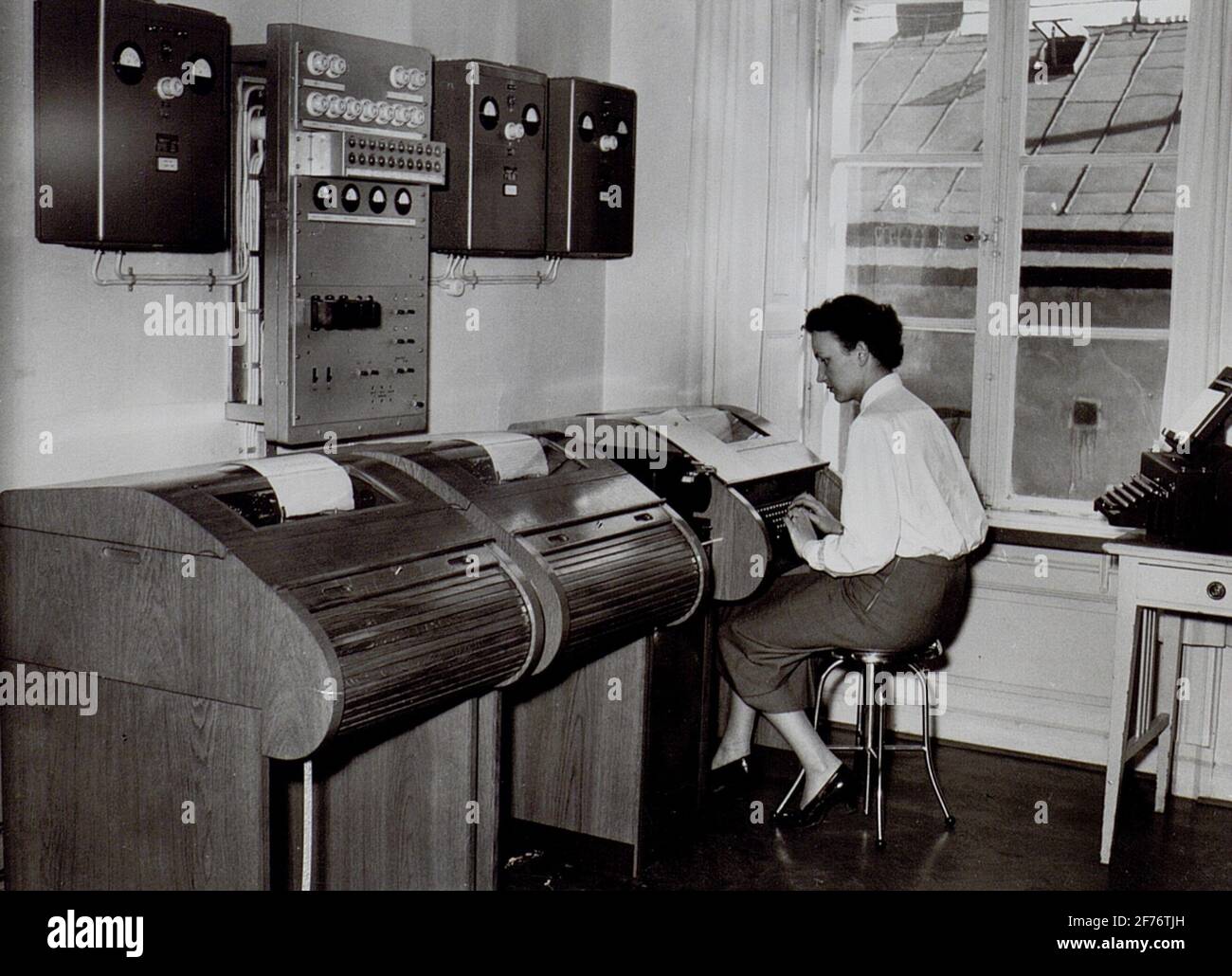 Telex 1950s High Resolution Stock Photography and Images - Alamy