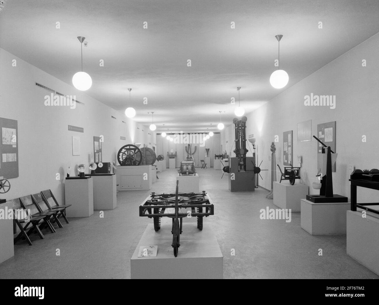 Leonard exhibition at the Technical Museum in 1953 Stock Photo - Alamy