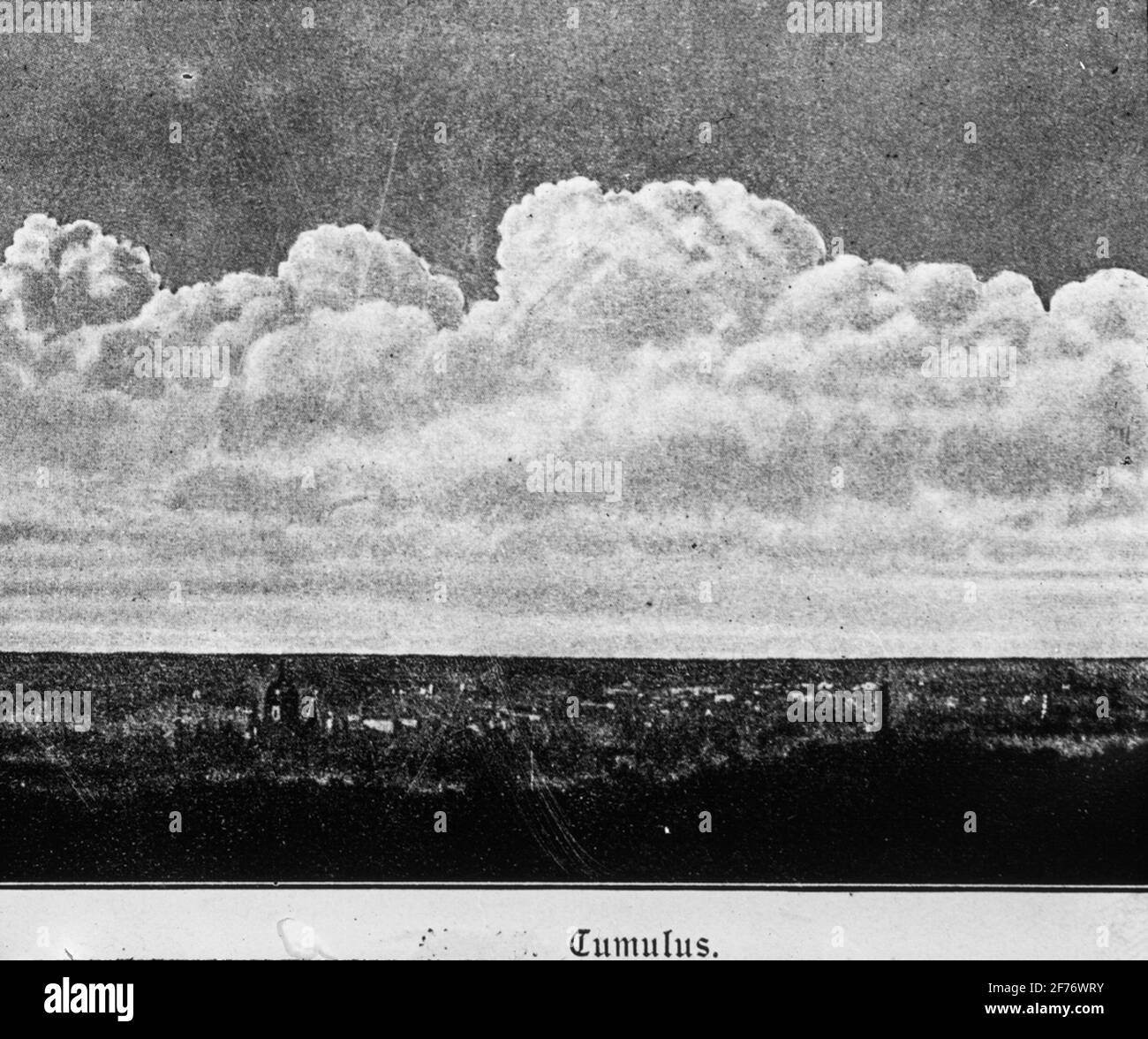 Skiopticone image with motifs touching different types of clouds ... Skiopticone image with motifs touching different types of clouds ...