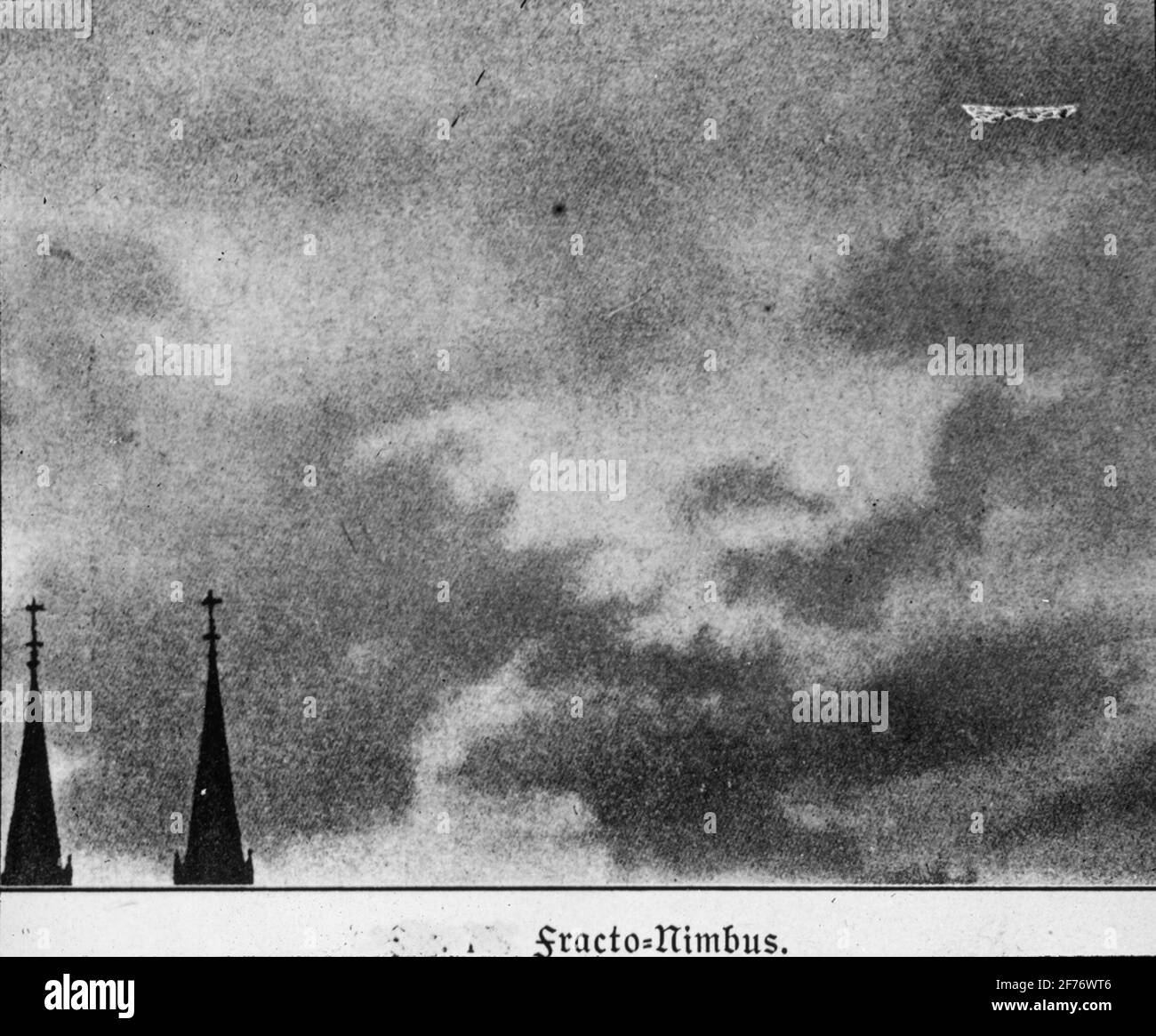 Skiopticone image with motifs touching different types of clouds ... Skiopticone image with motifs touching different types of clouds ...