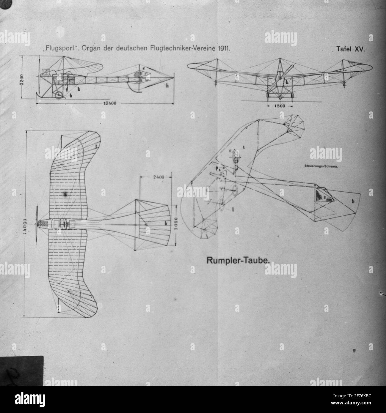 Taube aircraft hi-res stock photography and images - Alamy