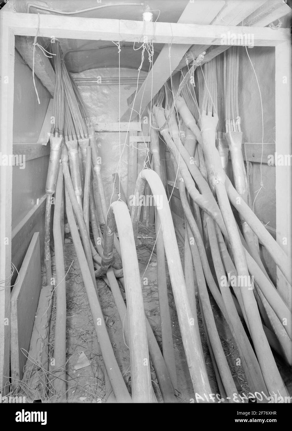 Vegagatan 10, Stockholm. The cable cellar. (Southern Vaasa Stock Photo ...