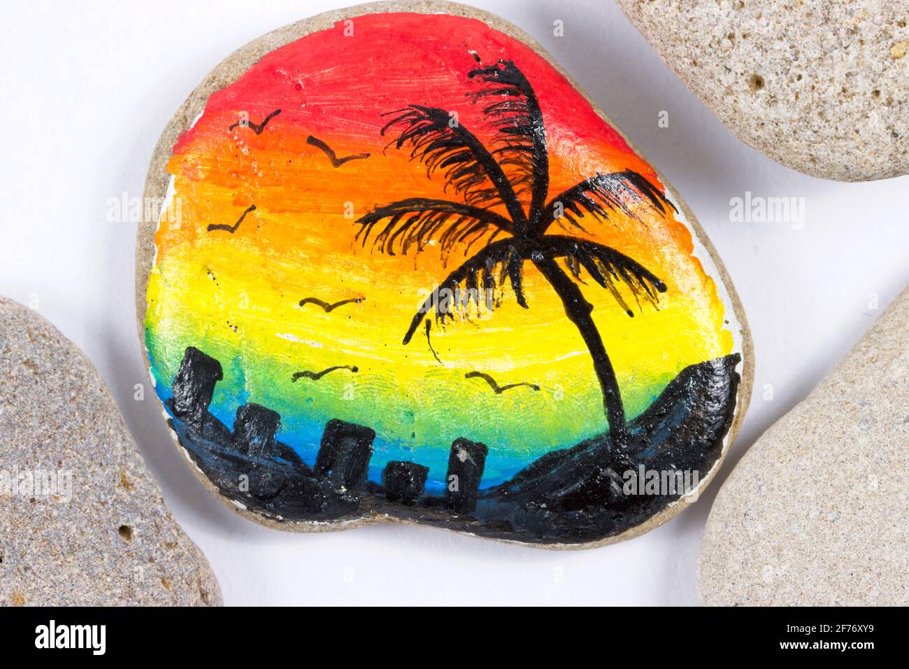 Painted pebble hi-res stock photography and images - Alamy