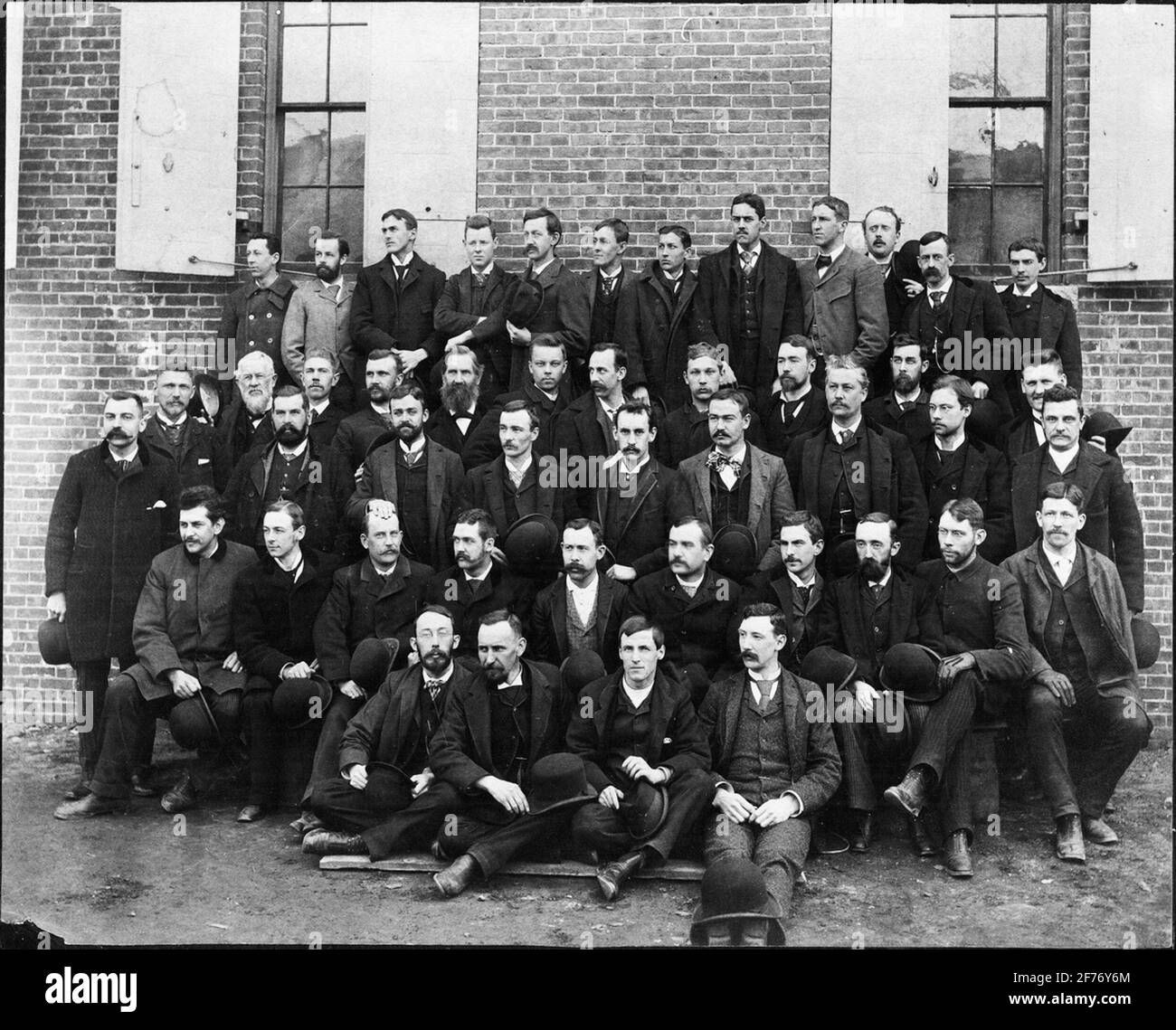 Edison General Electric Co. Group portrait. Rickard Göransson, from the ...