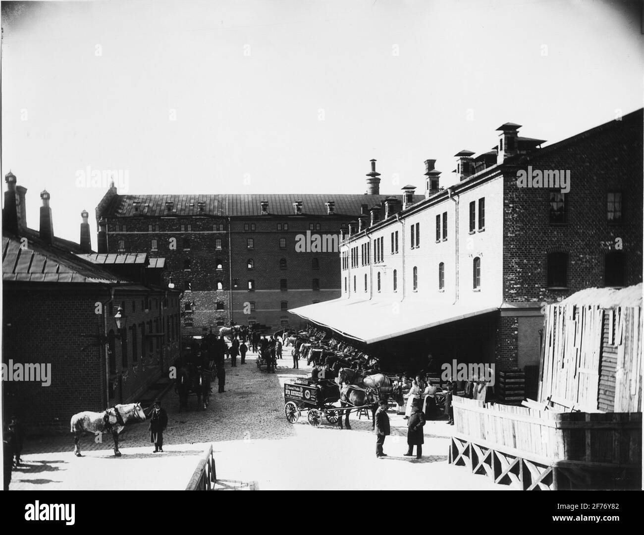 Gustaf Piehl's new brewery, exterior Stock Photo - Alamy