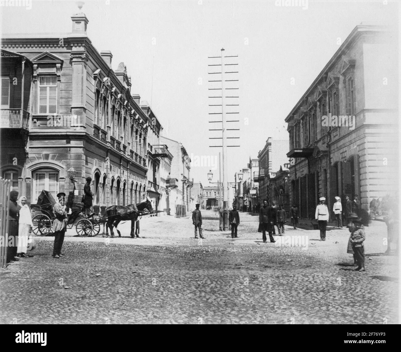 Two workers in large Black and White Stock Photos & Images - Alamy