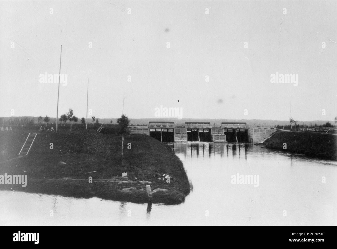 The Volga Baltic Sea Canal, as previously called Mariinsk canal. The ...