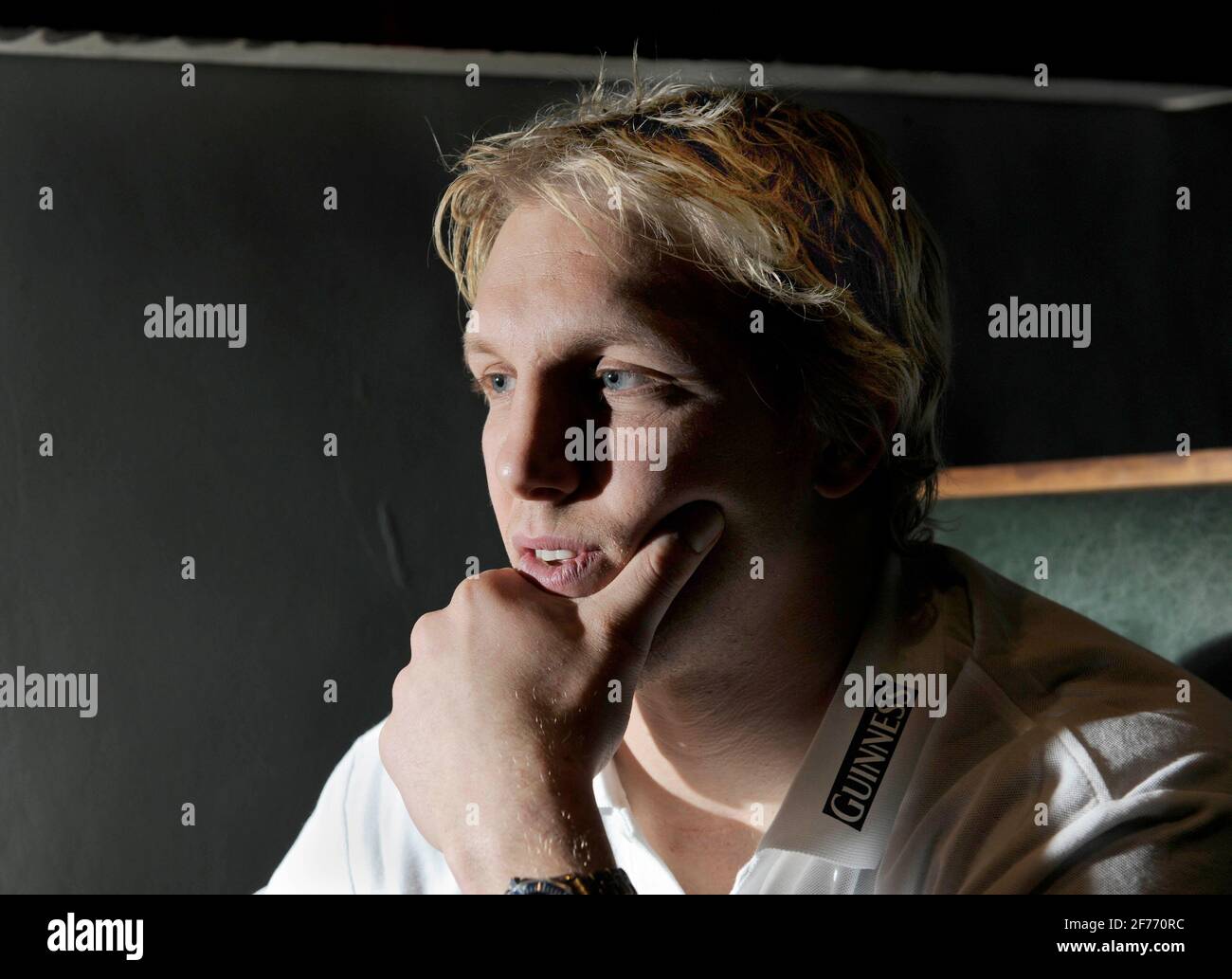 LEWIS MOODY (LEICESTER & ENGLAND) 20/1/10. PICTURE DAVID ASHDOWN Stock ...