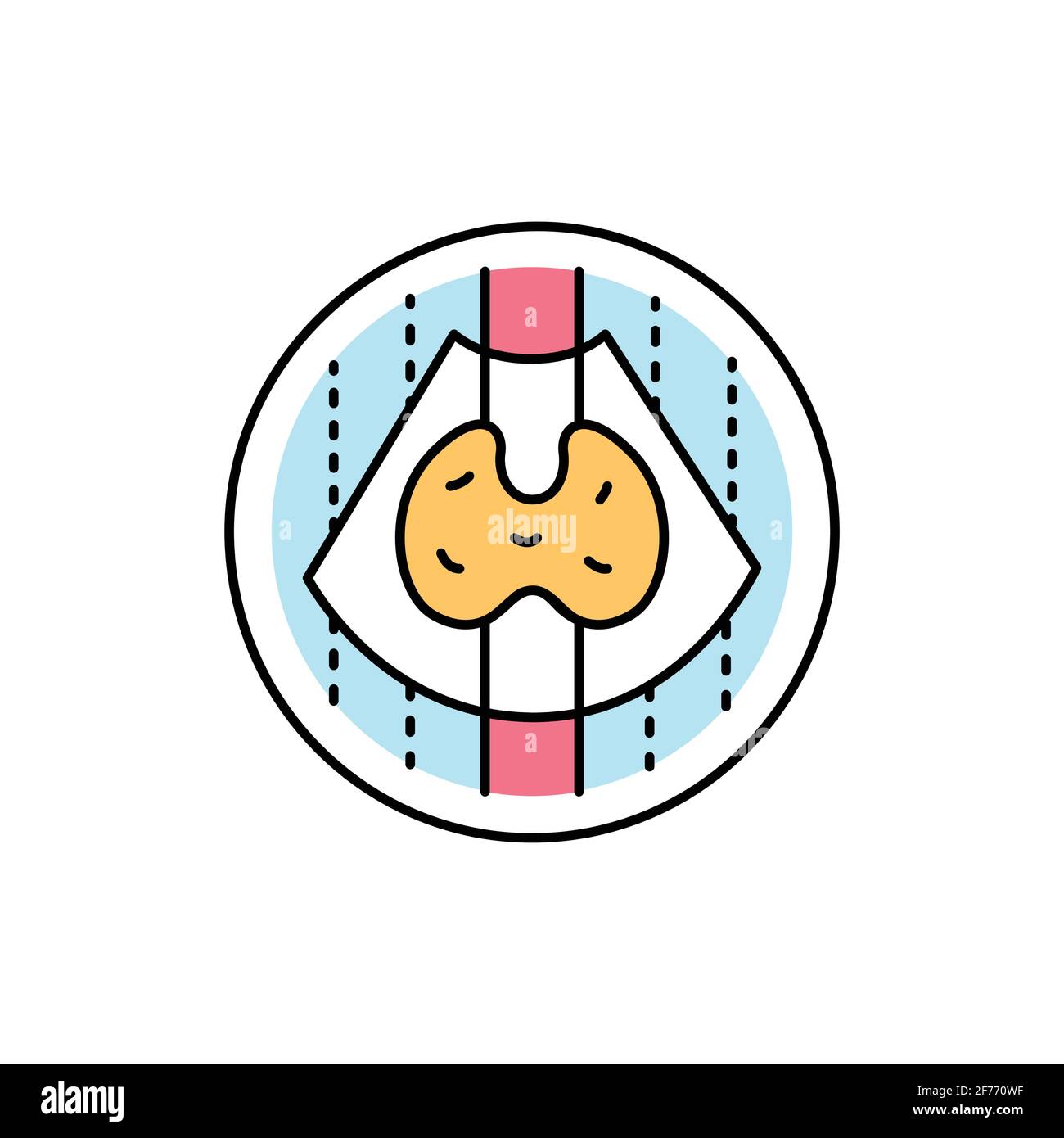 Endocrine system black background hi-res stock photography and images ...