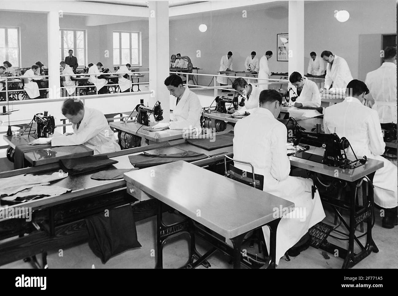 Technical workforce Black and White Stock Photos & Images - Alamy