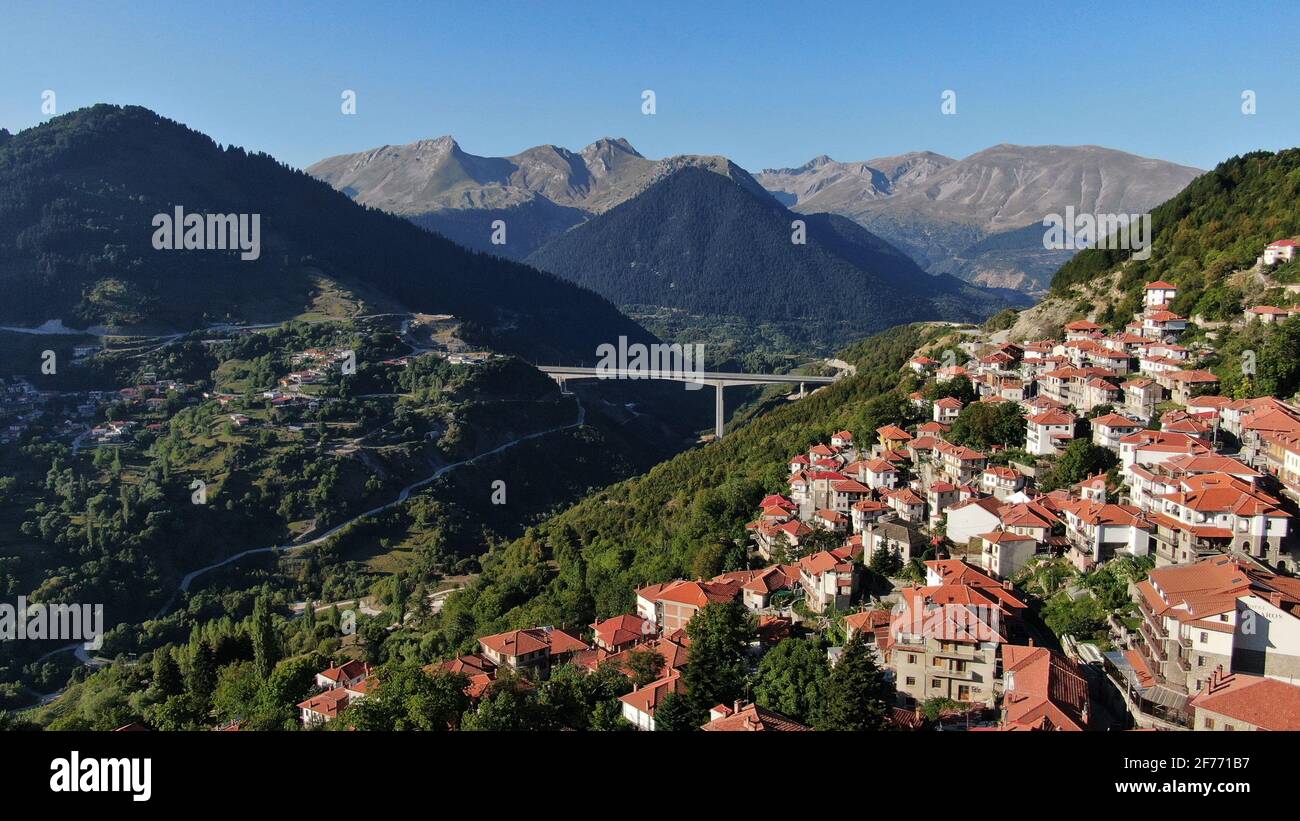 View metsovo village beautiful hi-res stock photography and images - Alamy