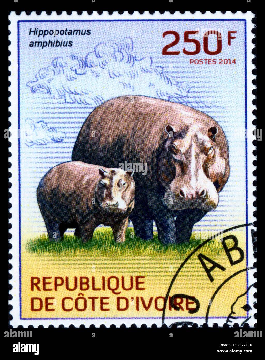 Ivory coast postage stamp hi-res stock photography and images - Alamy