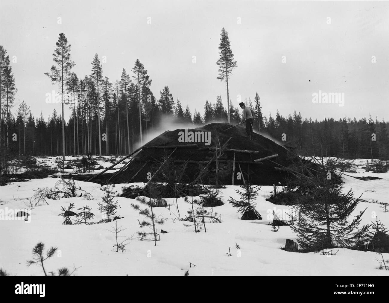Kolmila at Hofors Mill. The Kolmilan was closed for two weeks and was ...