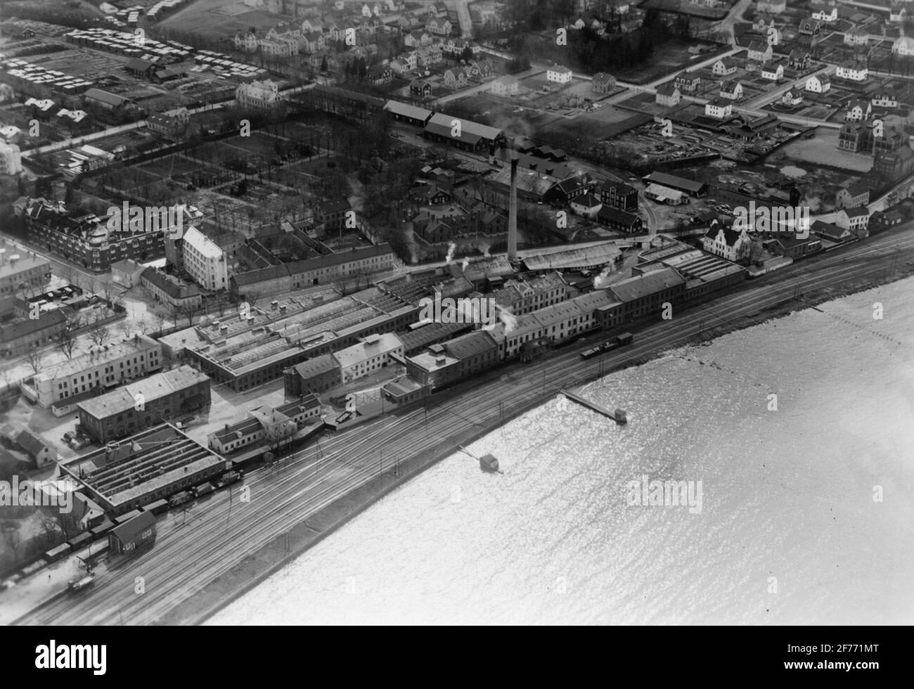Jönköping match factory 1927 Stock Photo - Alamy