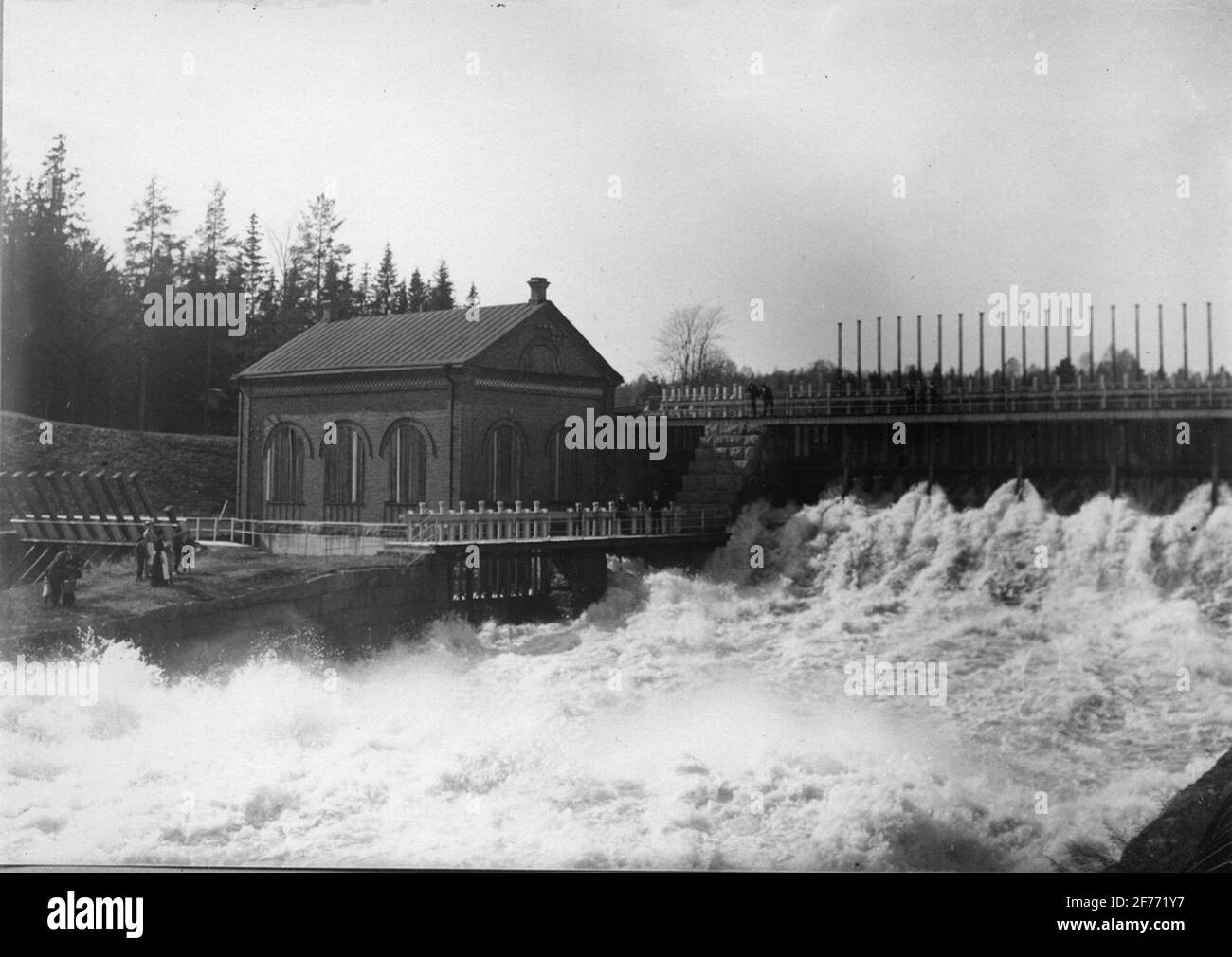 The power plant at Fagersta ironworks Stock Photo - Alamy