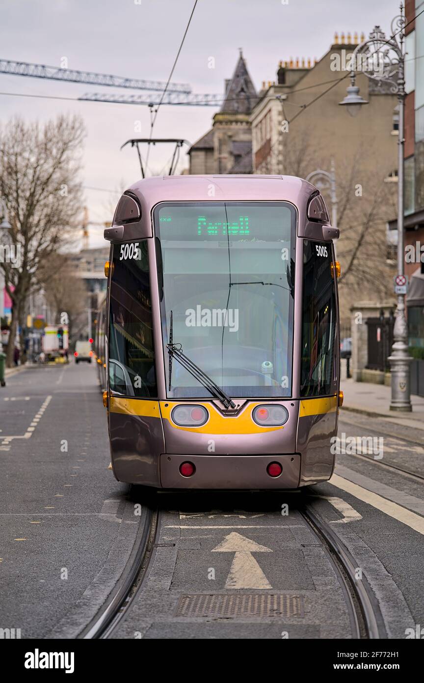 Dublin light rail system hi-res stock photography and images - Alamy