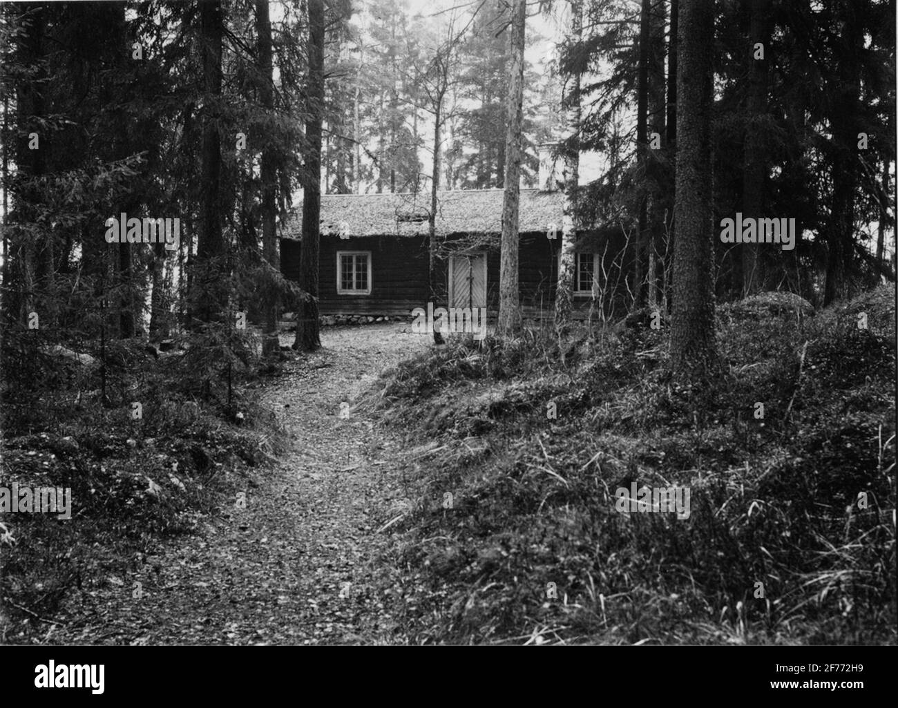 Manor house in park Black and White Stock Photos & Images - Alamy