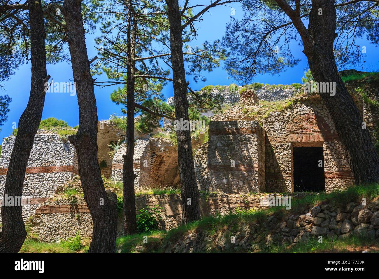 The Thermal Quarters of the Roman Villa Jovis on the Island of Capri ...