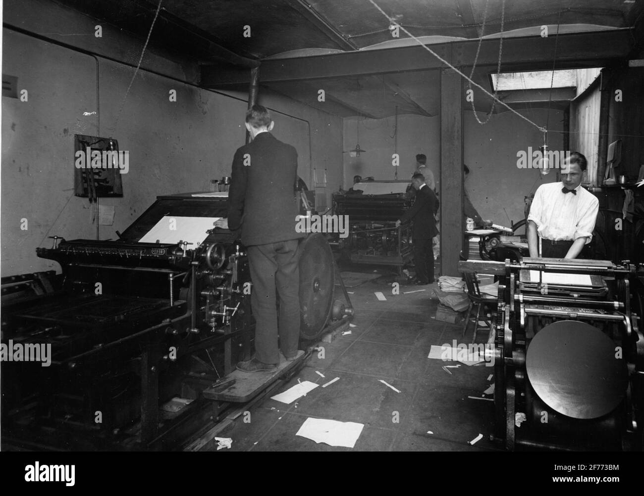 Evolution of printing Black and White Stock Photos & Images - Alamy