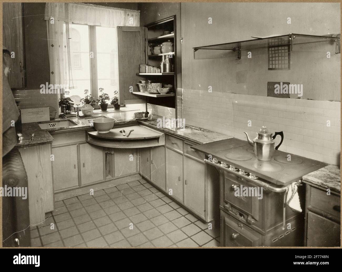 Building and Bo Exhibition on North Mälarstrand, Stockholm, 1924 ...