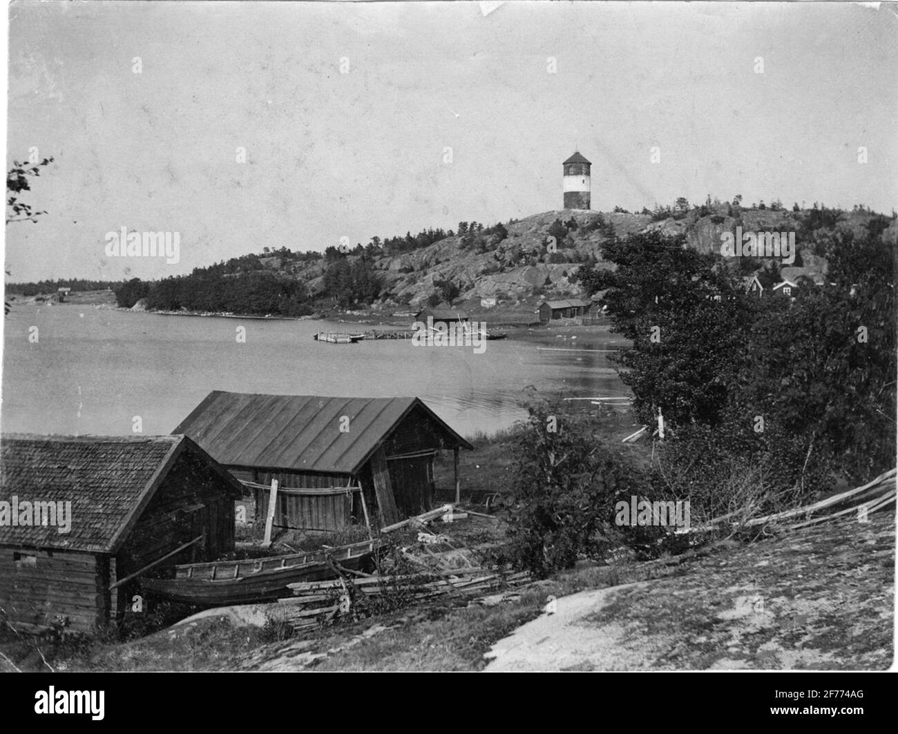 Lighthouse at Arholma, Stockholm archipelago Stock Photo - Alamy