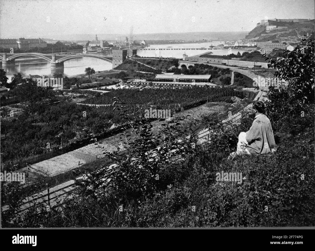 Germany festung ehrenbreitstein hi-res stock photography and images - Alamy