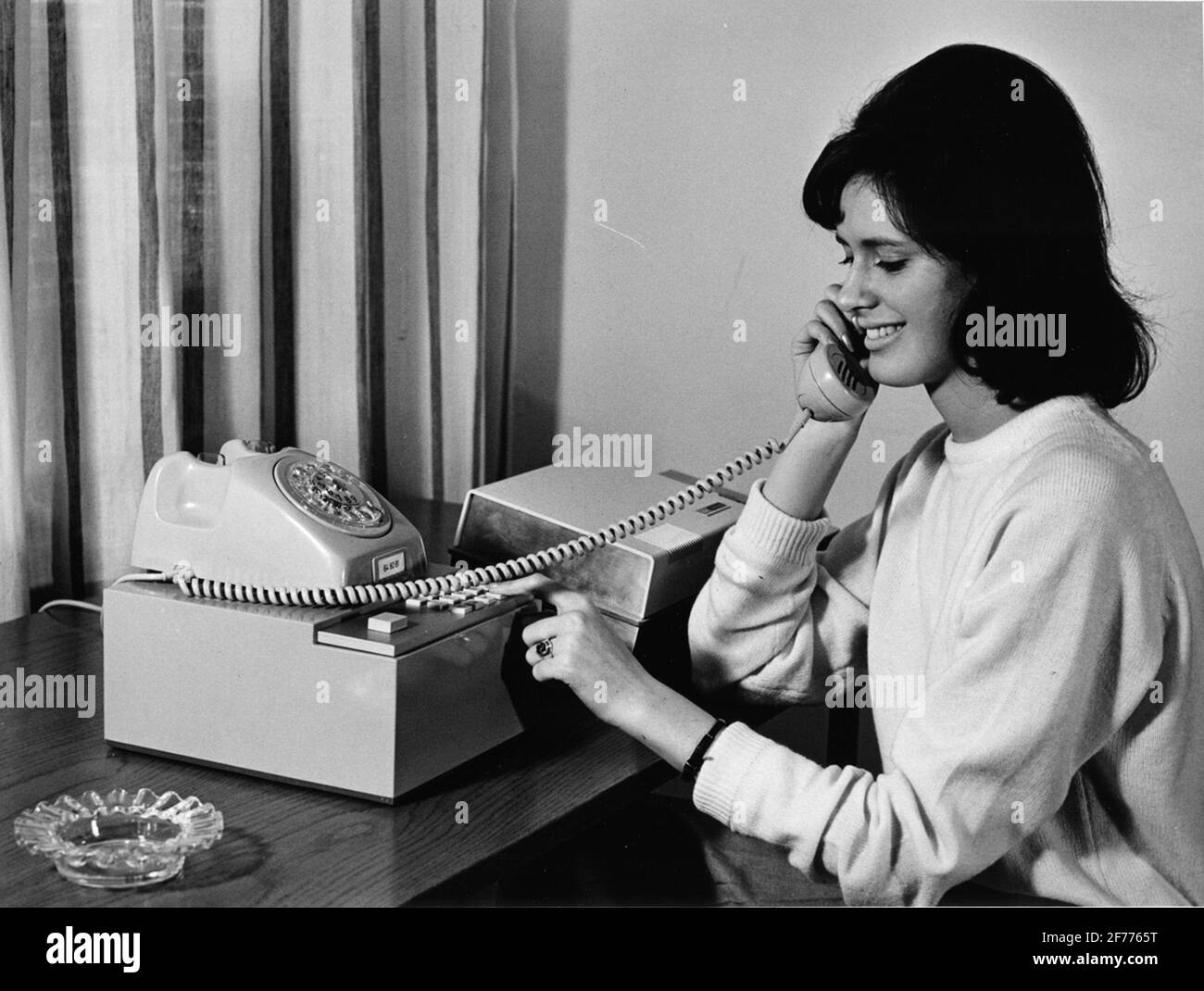 Standard radio factory in Ulvsunda, Stockholm. Data communication ...