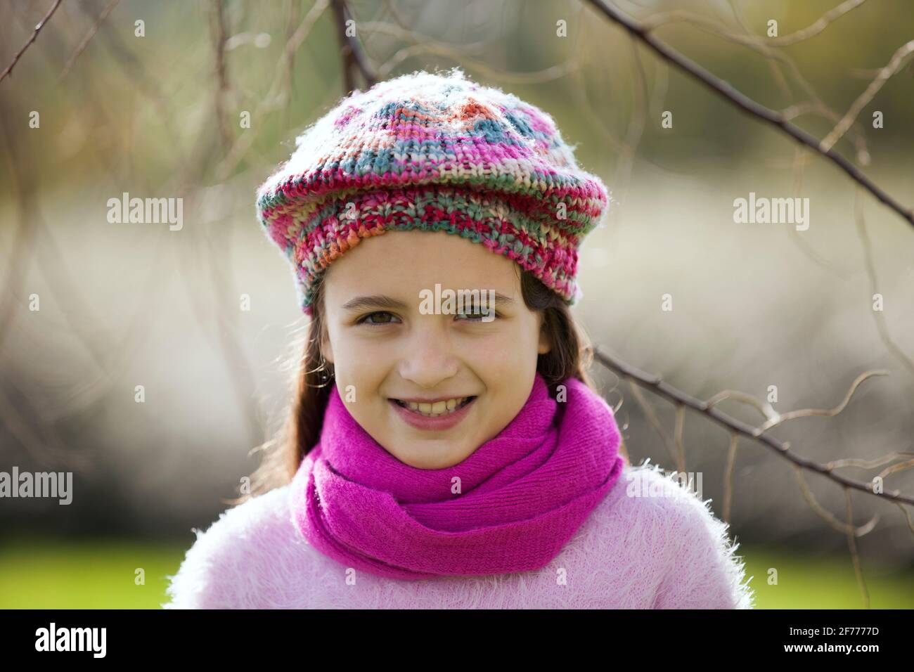 Female child portrait Stock Photo - Alamy