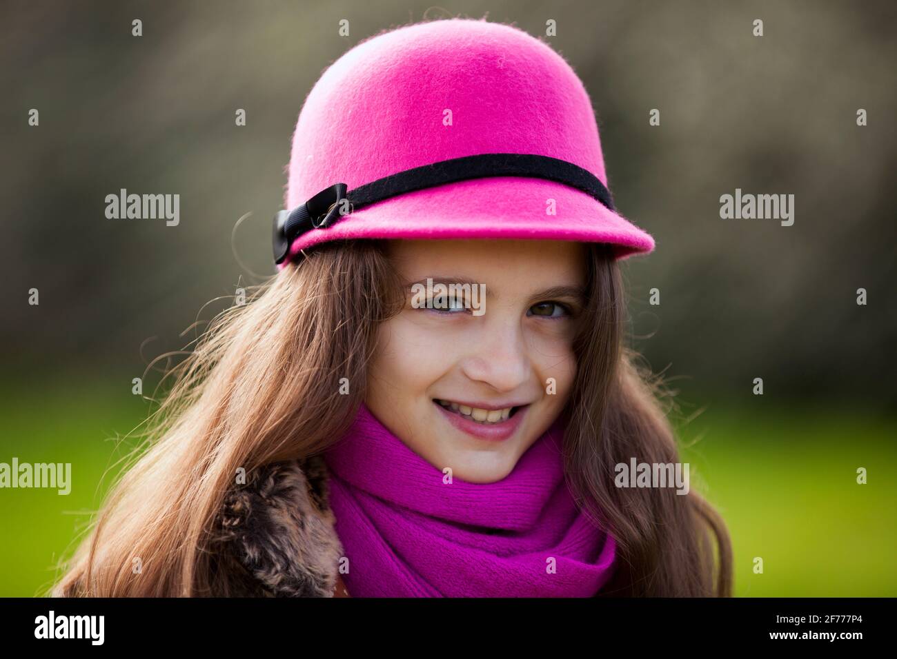 Female child portrait Stock Photo - Alamy