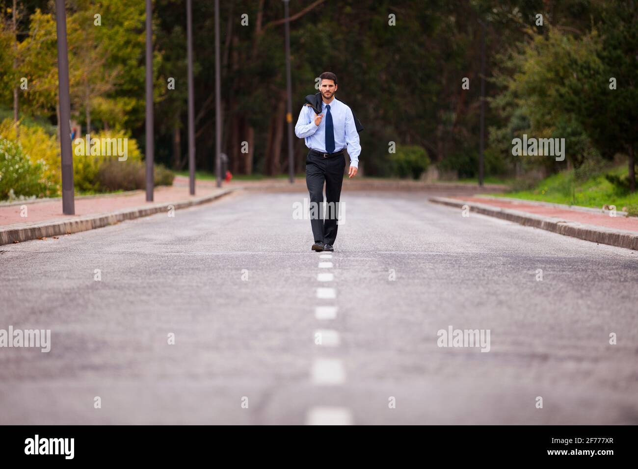 Man Walk Straight Line High Resolution Stock Photography and Images - Alamy
