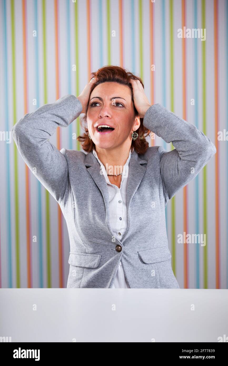 Stress worker hi-res stock photography and images - Alamy