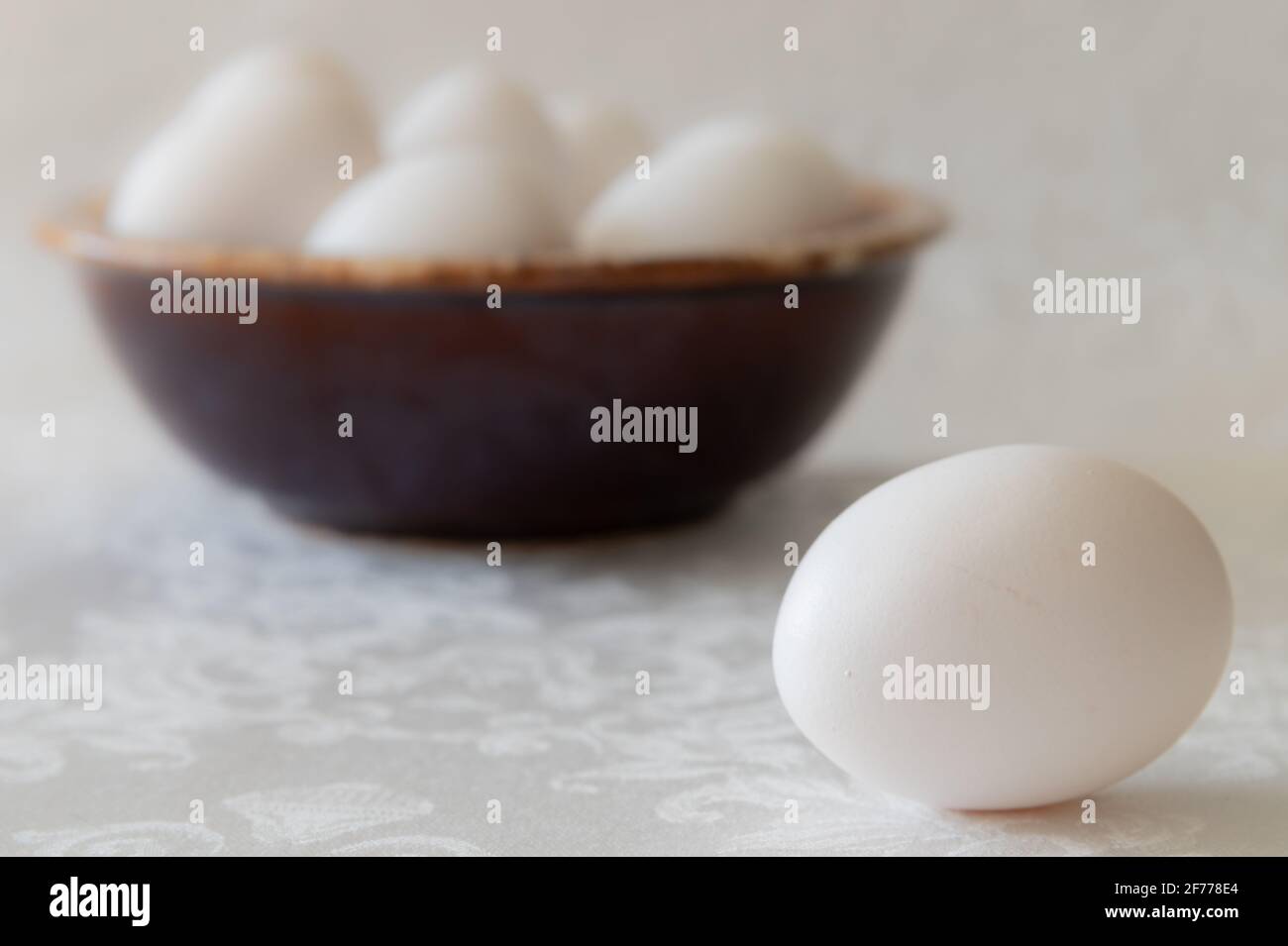 White egg hi-res stock photography and images - Alamy