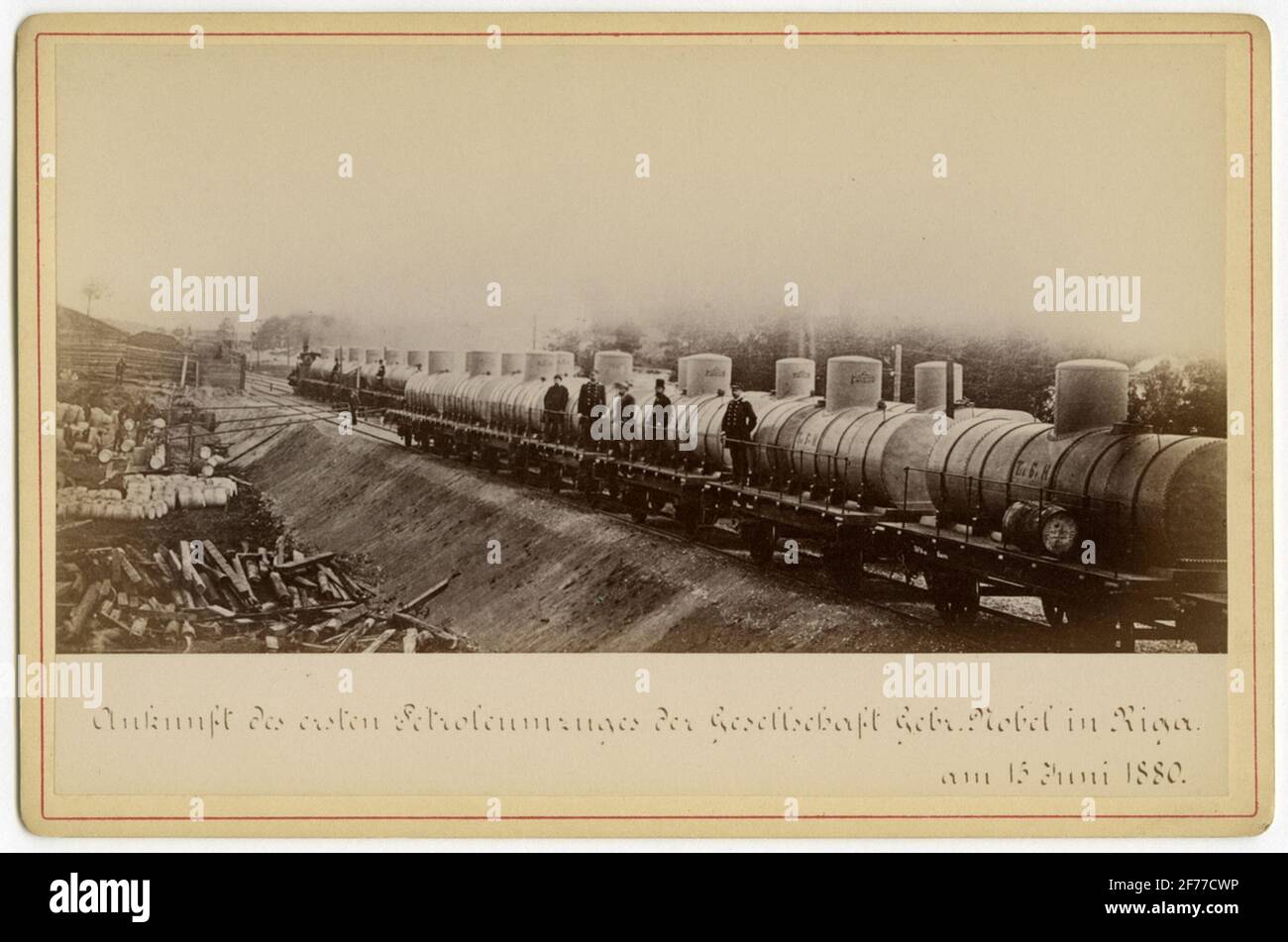 Nobel brothers train hi-res stock photography and images - Alamy