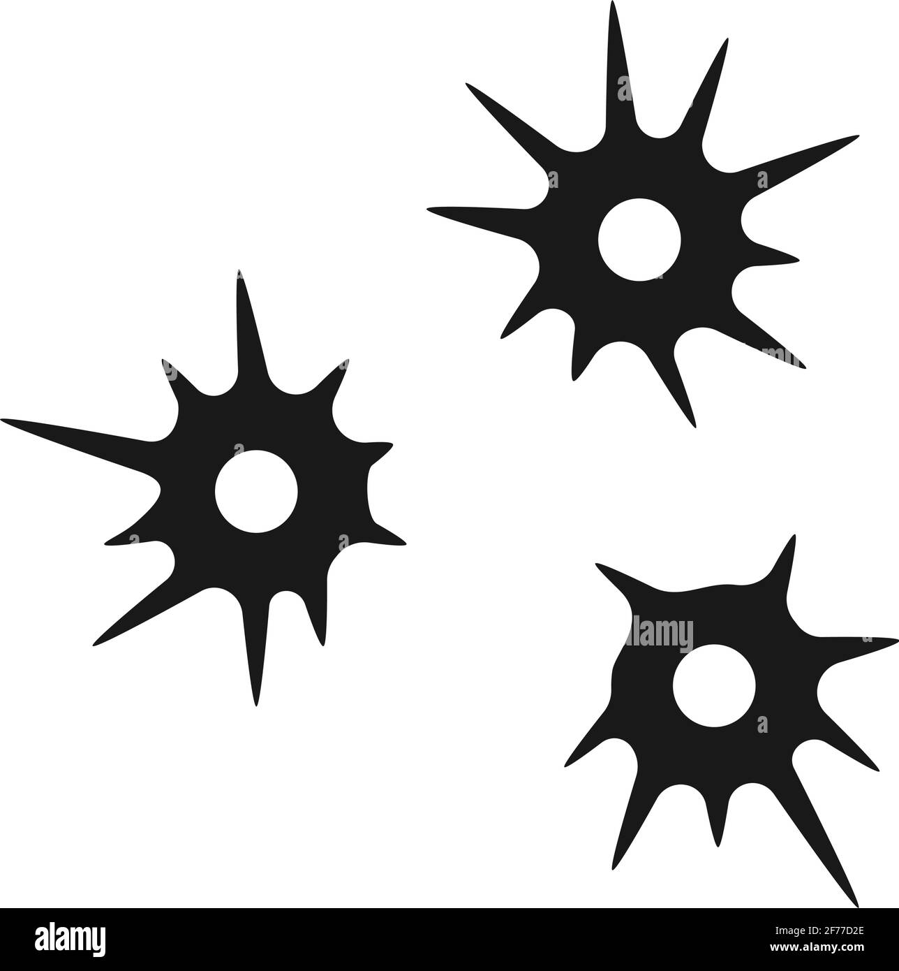 Gunshot vector vectors Stock Vector Images - Alamy