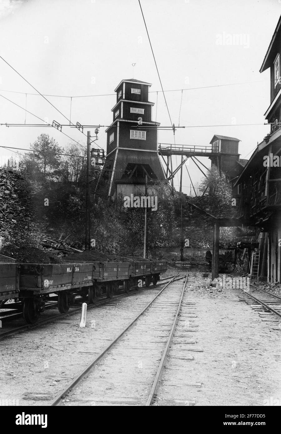Iron ore mine Black and White Stock Photos & Images - Alamy