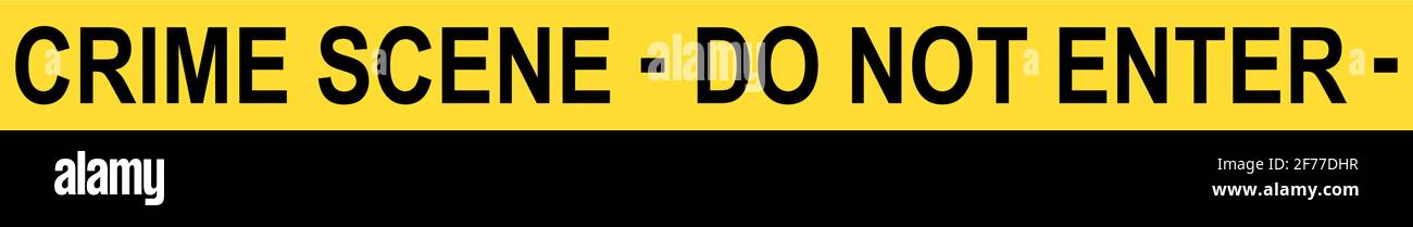 Caution tape that reads crime scene do not enter as repeating pattern ...